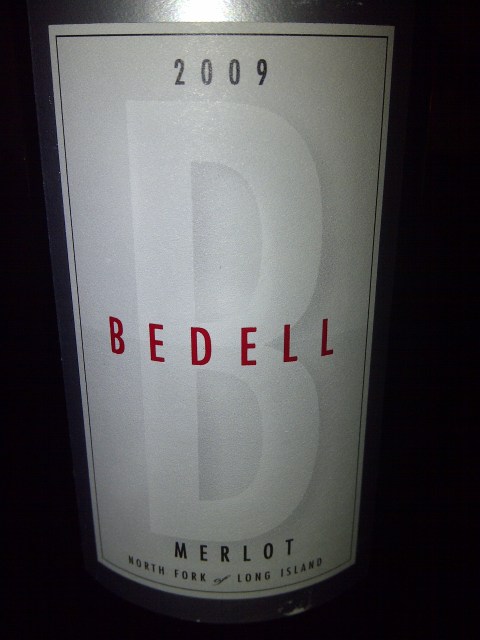 Bedell Cellars 2009 Merlot | Undertaking Wine